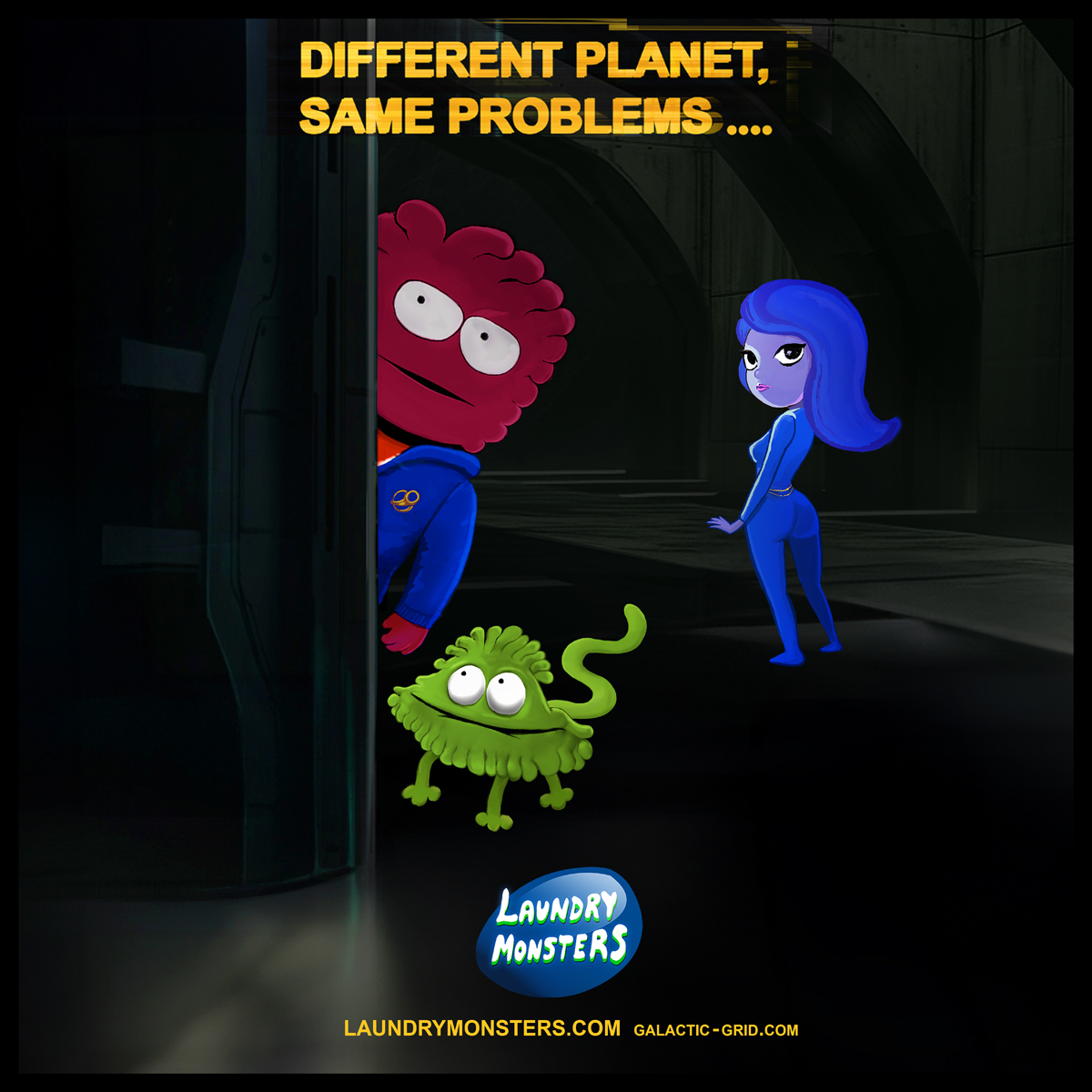 Laundrymonsters.com - Laundry Monsters official site, sci-fi animation ...